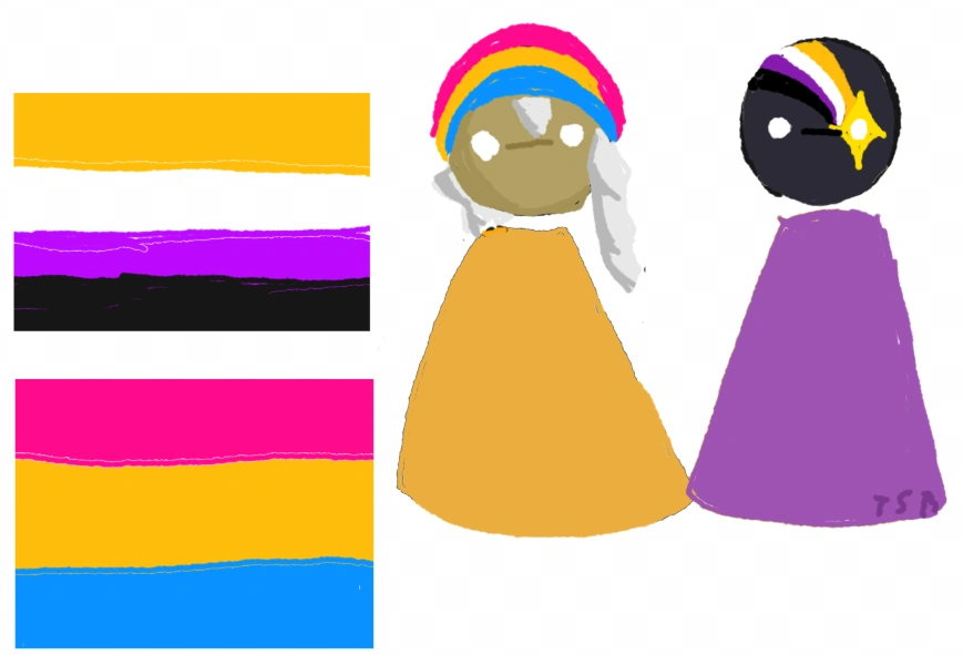 Pan and Enby skykids :> | Fandom