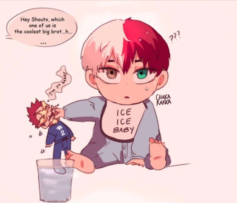 MHA | ft Shoto, Natsuo and Touya Todoroki in "Who's The Cooler Brother ...