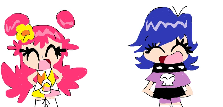 My drawing of Ami Onuki and Yumi Yoshimura | Fandom