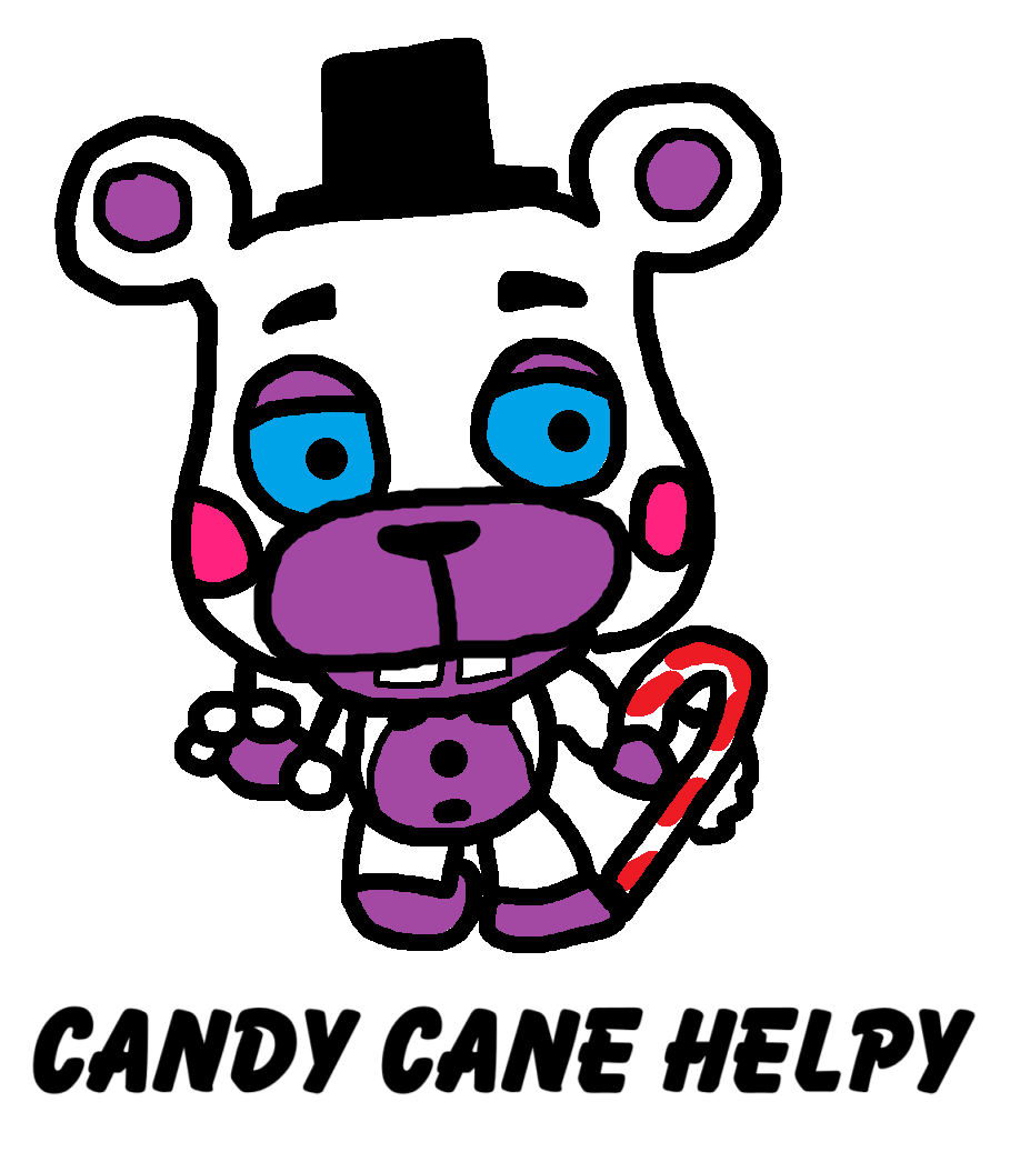 Drawing Random Characters 1 - Candy Cane Helpy | Fandom