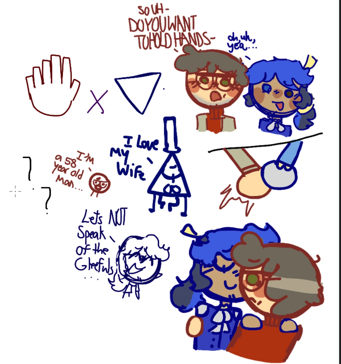 Some WillFord doodles!! | Fandom