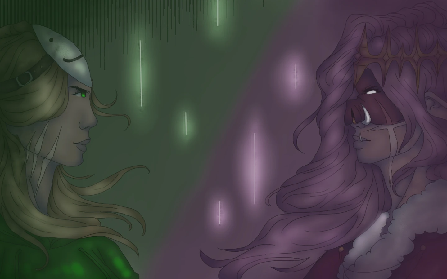 Dream vs Technoblade Genderbend Fanart | Fandom