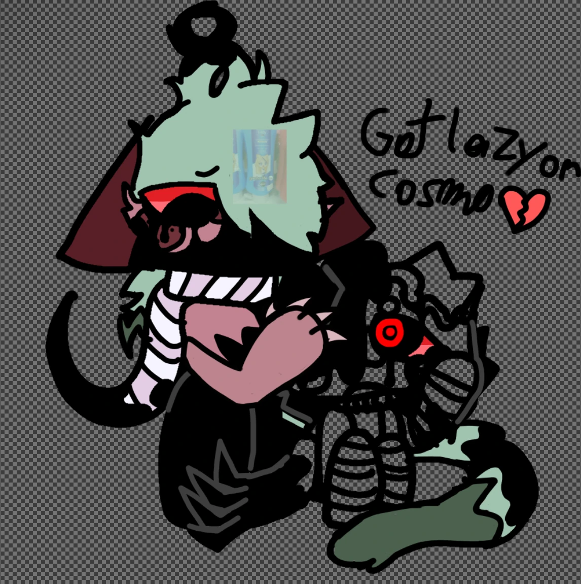 skibidi lazy twisted fruit cake art | Fandom