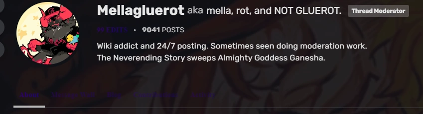 9000 posts... and a new pfp! | Fandom