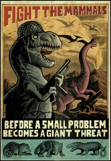Dinosaur Propaganda Poster | Fandom