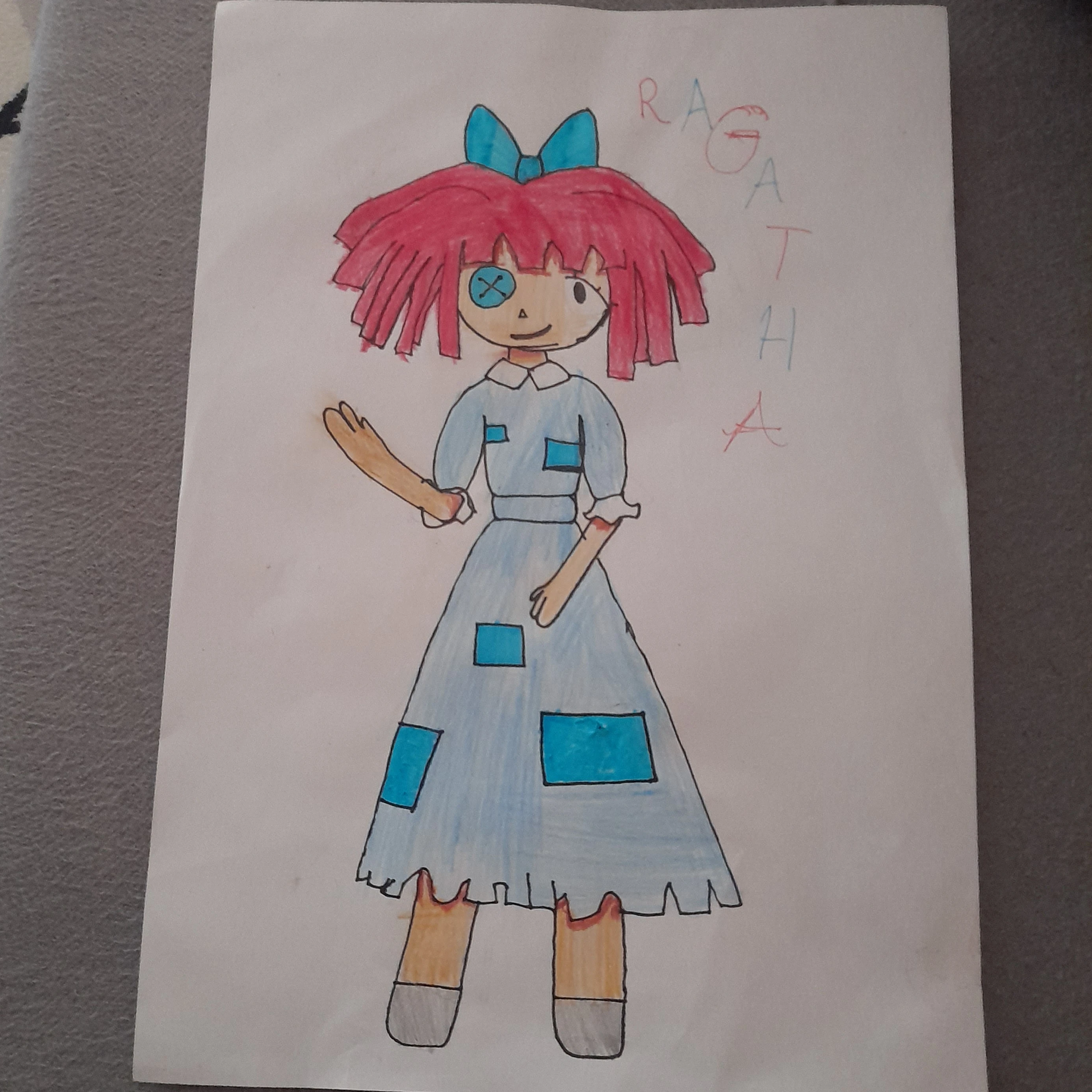 I drew Ragatha | Fandom