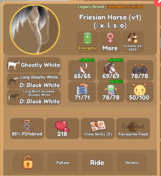 Trading white ghost fri | Fandom