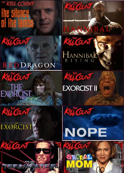 Thumbnails I made for Kill Counts on the Schedule (Batch Three) | Fandom
