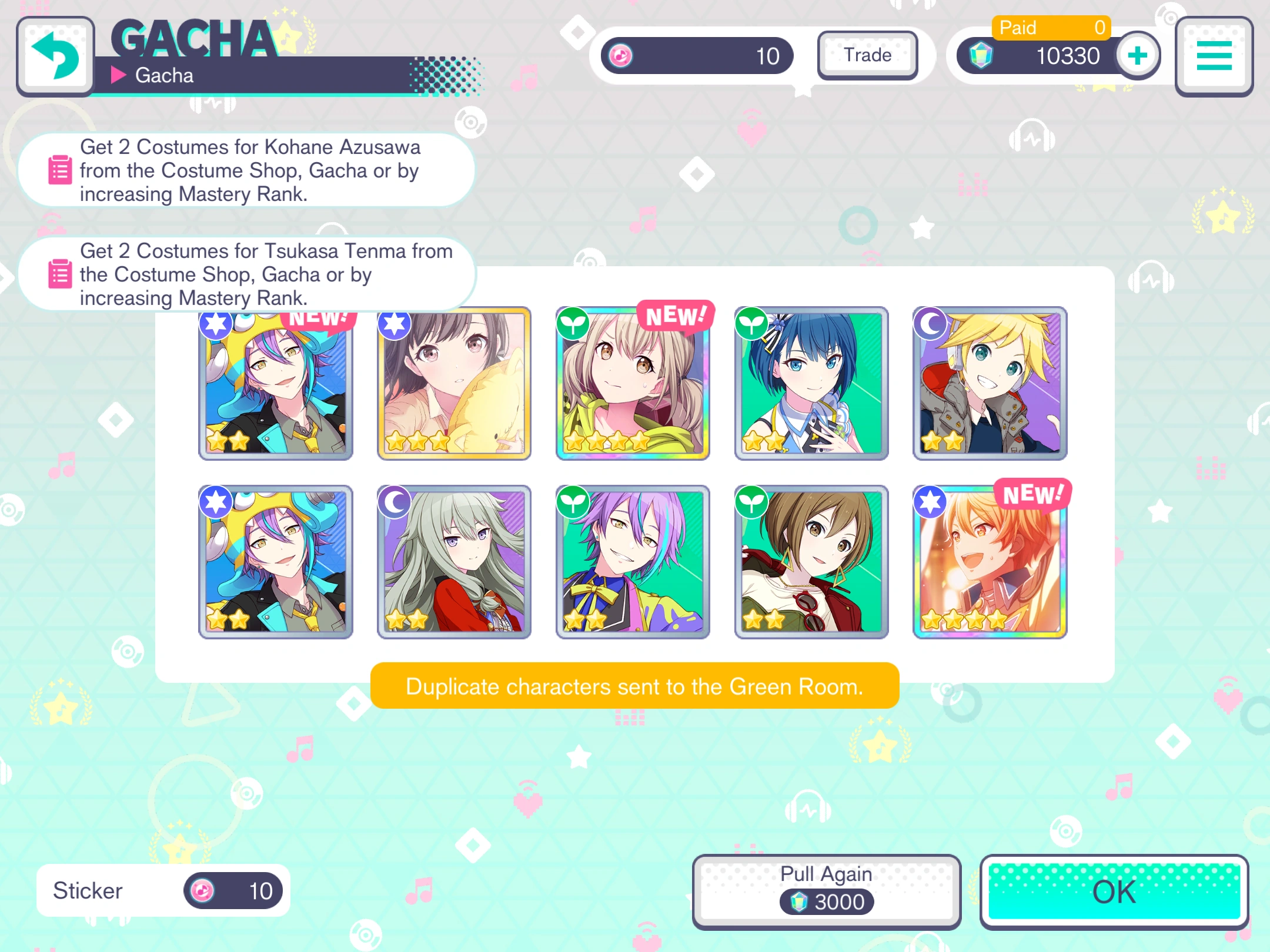 LUCK. LUCK. OH EM GEE. | Fandom