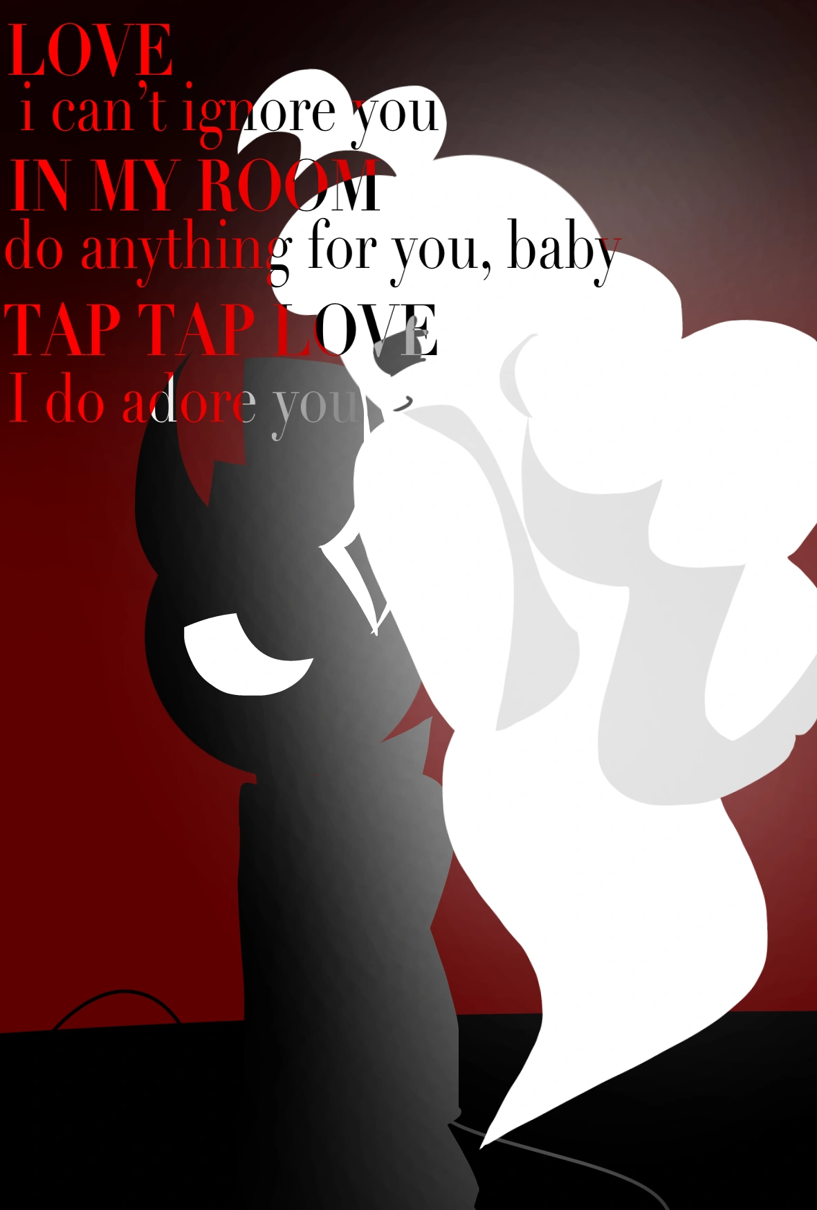 MY SHOULDER IS BURNING AAAAAAA anyways oc x Canon :3 | Fandom