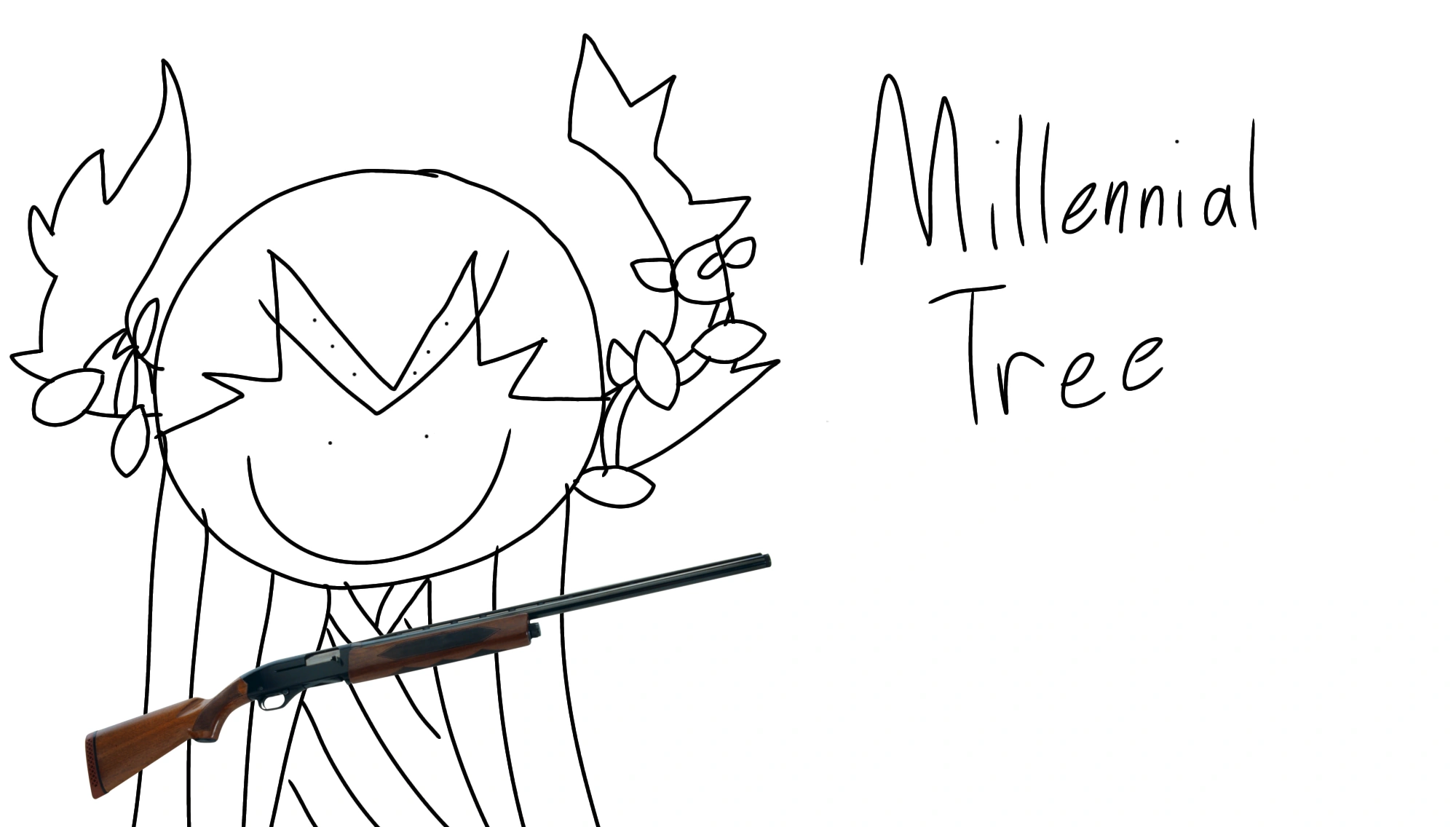 Millennial Tree with a gun | Fandom