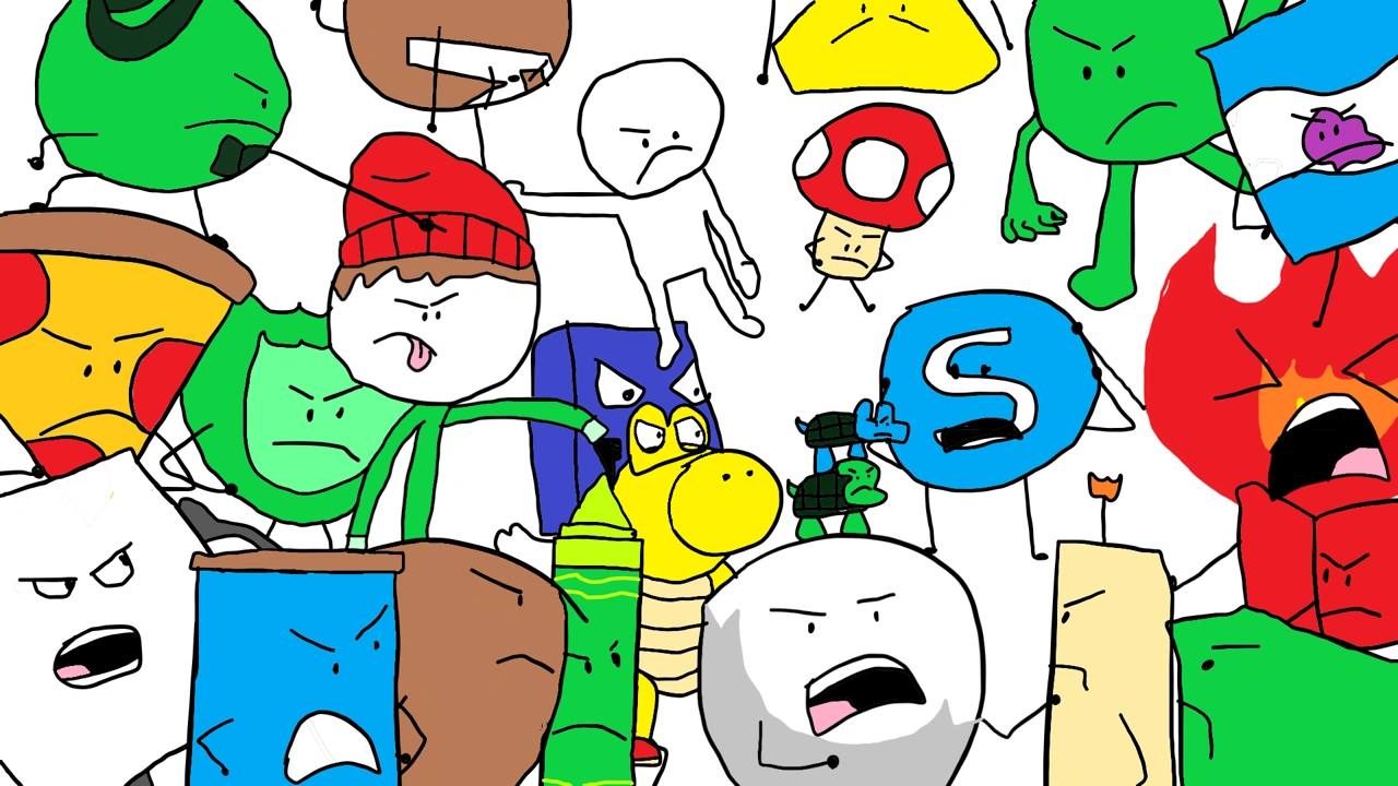 bfb/object show fans getting mad at cyan skittle for being disgusting ...