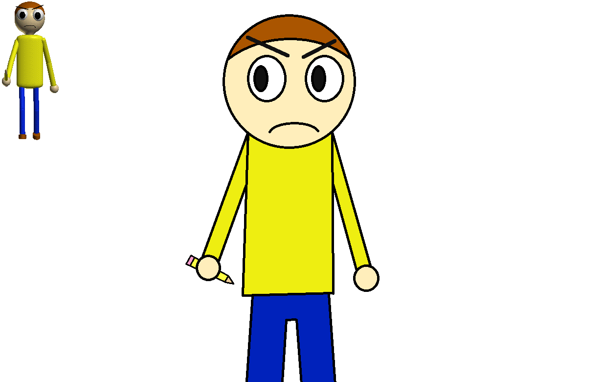 This is my fanart of Pencil Boy, that unused character, I made this on ...