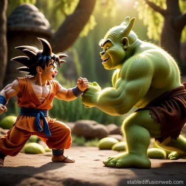 Goku and Shrek Vs Your Favorite Verse | Fandom