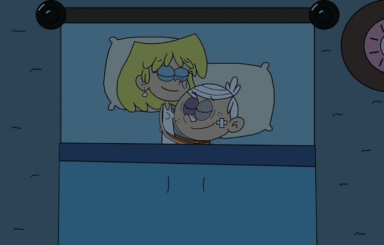Lori and Lincoln sleeping | Fandom