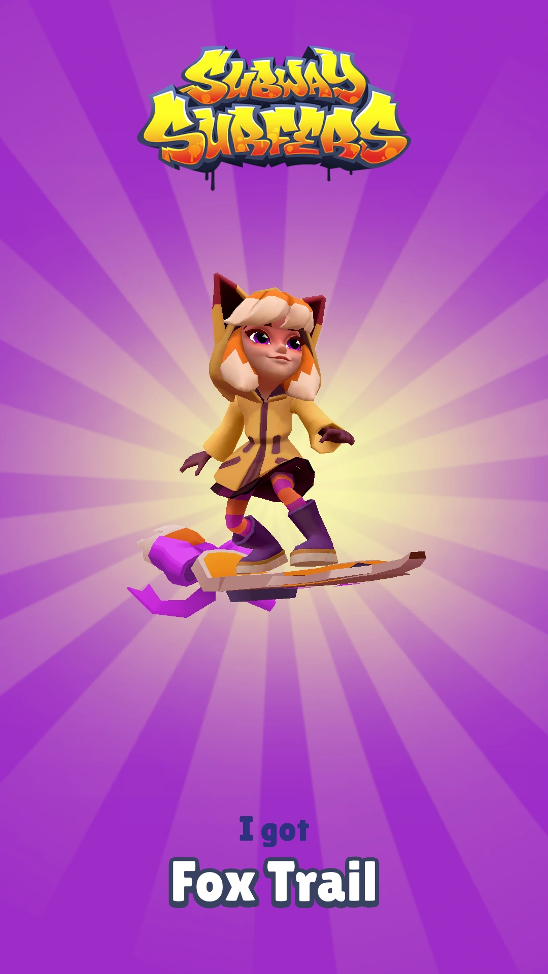 Fox Trail unlocked | Fandom