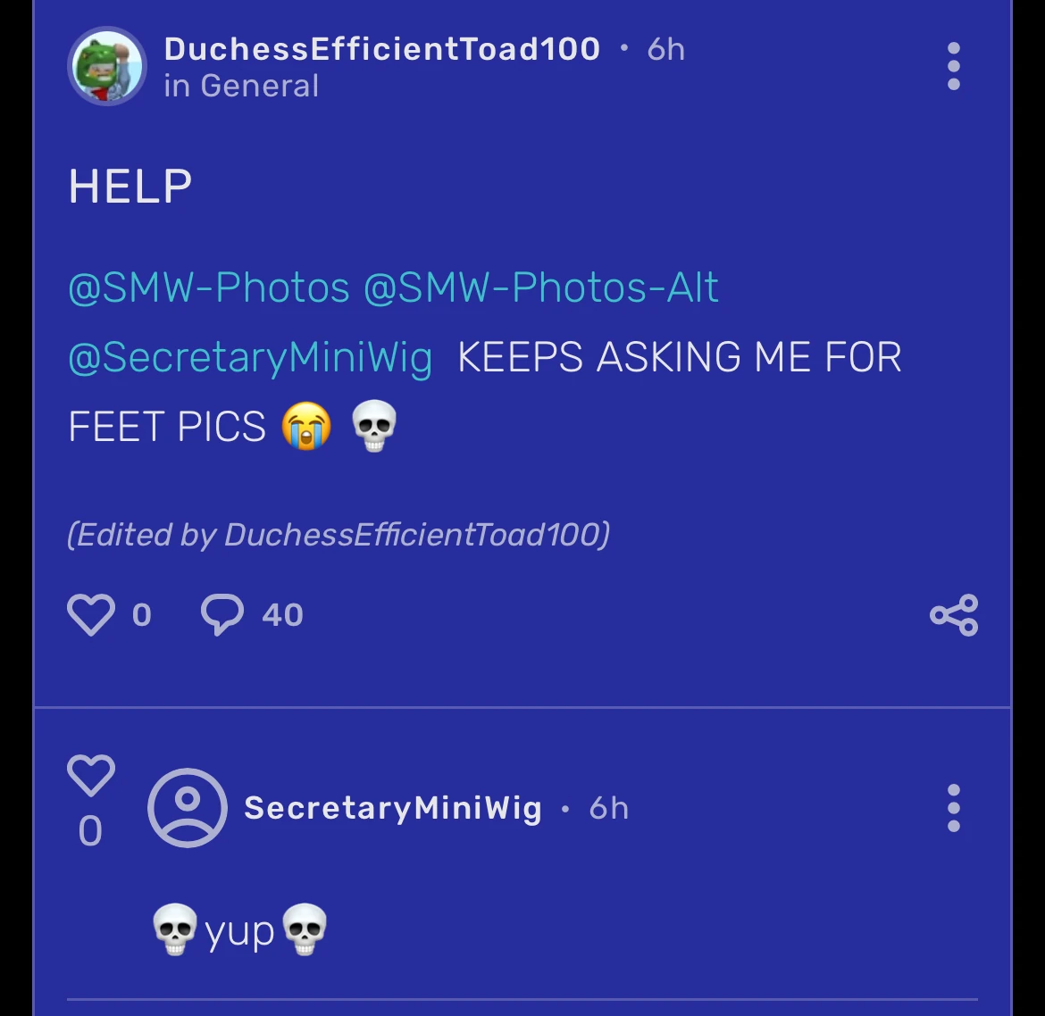 MAKE ME A MOD ALREADY PLEASE | Fandom