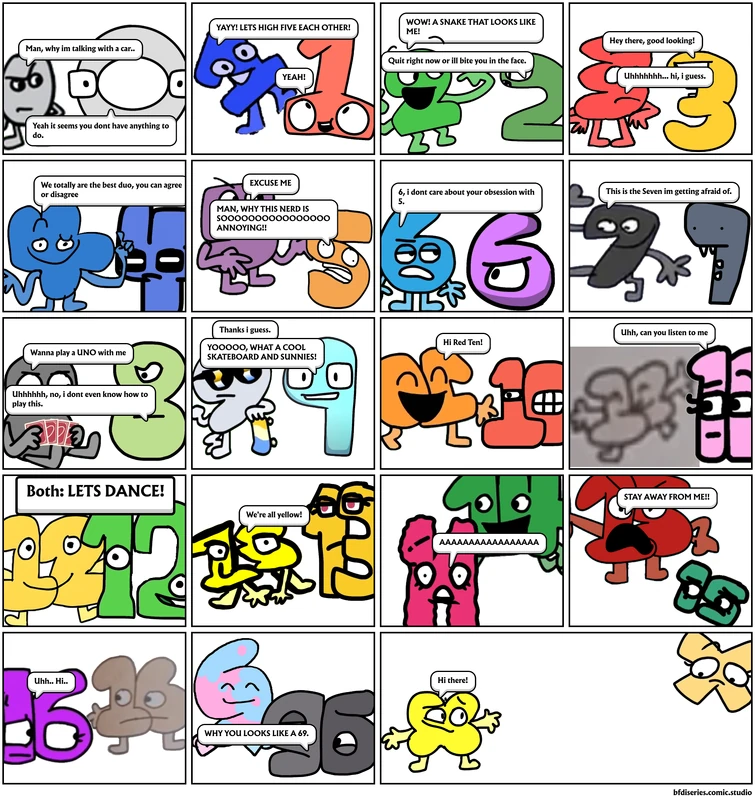 Numbers VS. Algebralians (0-16, 96 and X) | Fandom