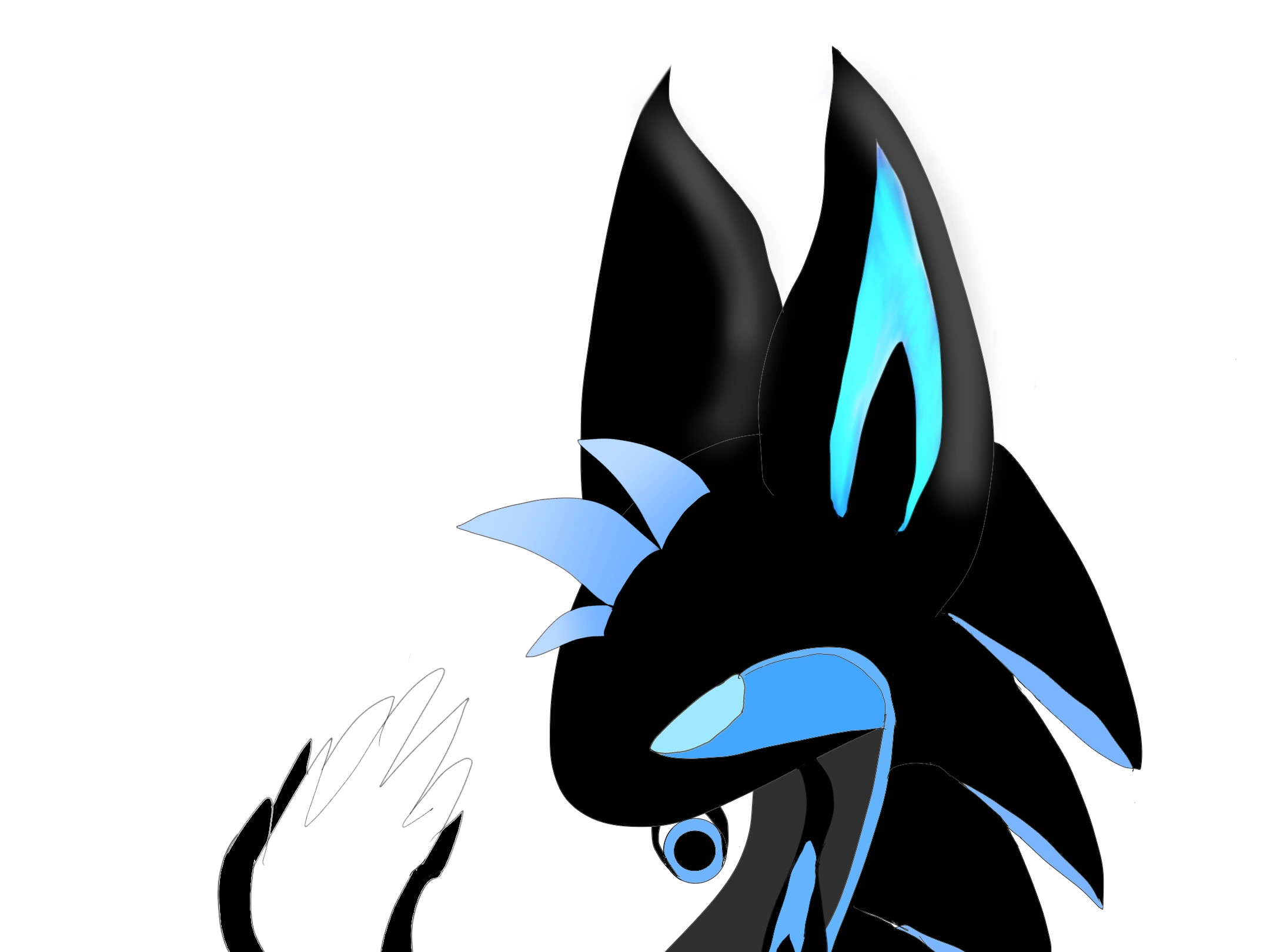 I redid my first ever piece of cos art! (You have to scroll to see it ...