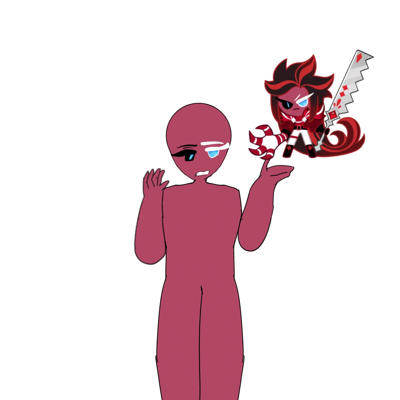 Red velvet cookie drawing! (Wip lol) | Fandom