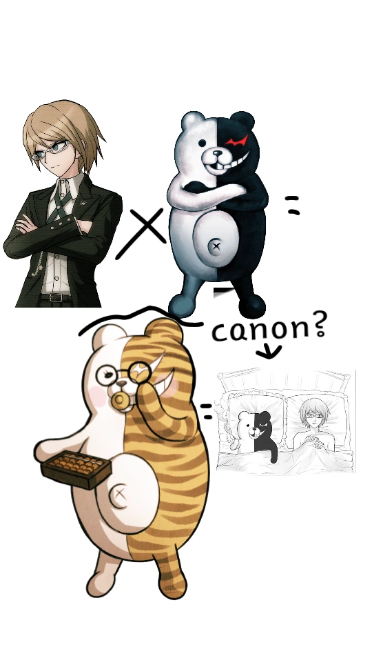 Byakuya x Monokuma is literally canon | Fandom