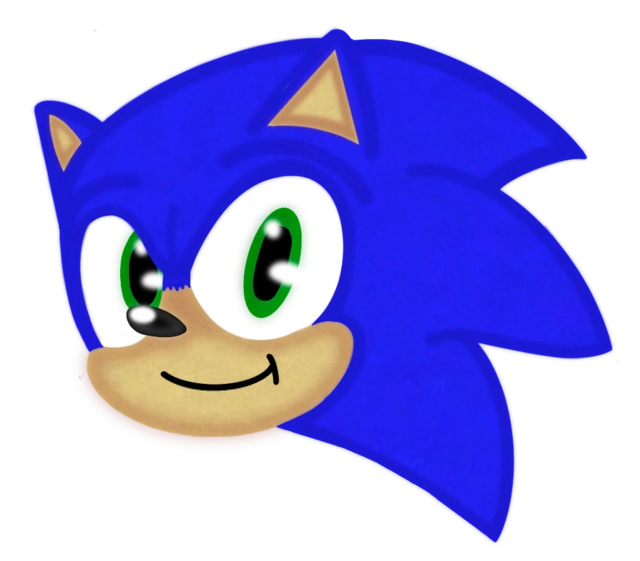 My new Mainstream Sonic head icon | Fandom