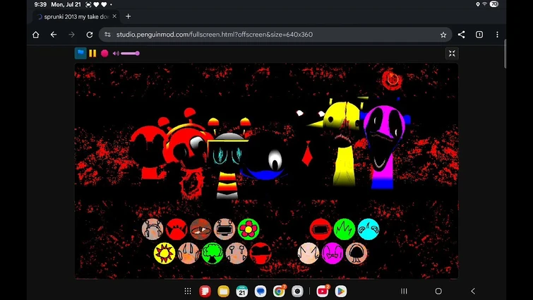 If Jevin, Funbot and Oren from Sprunki 2013 were animated: | Fandom