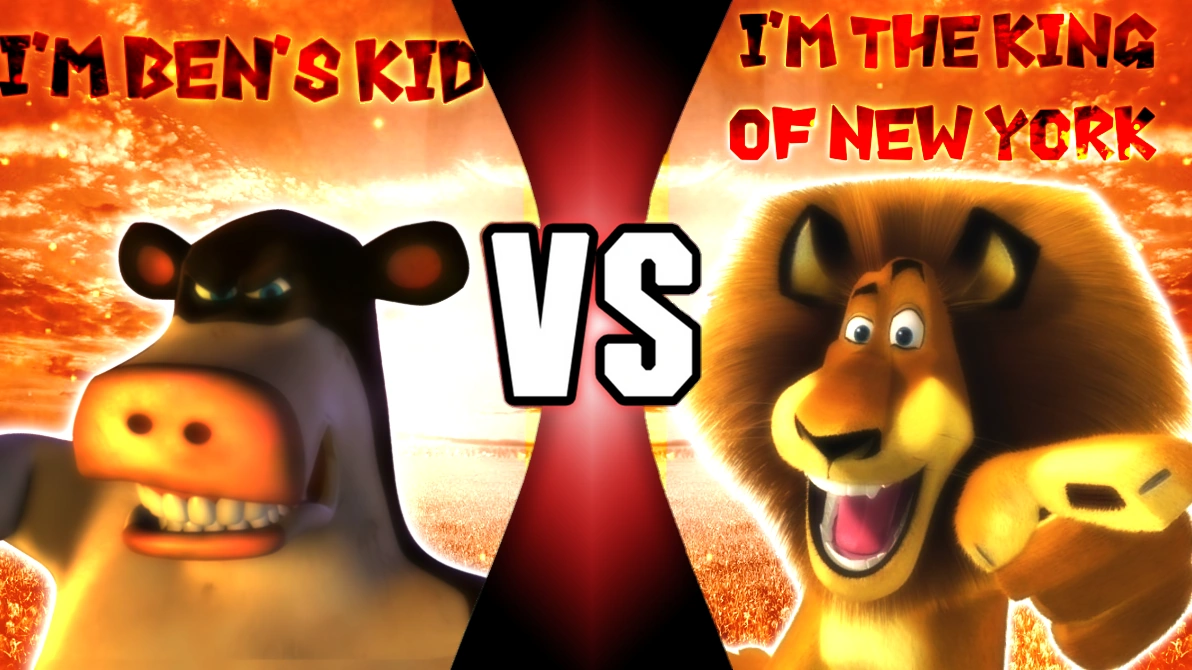 "Back At Madagascar" (Otis vs Alex) [Barnyard vs Madagascar] | Fandom