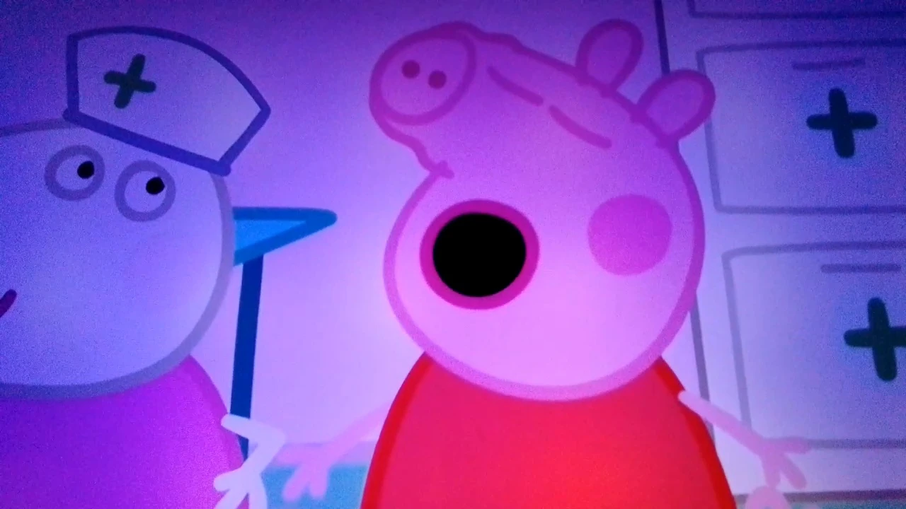 Los animales que hacen los personajes: los cerdos: Oink, las ovejas ...