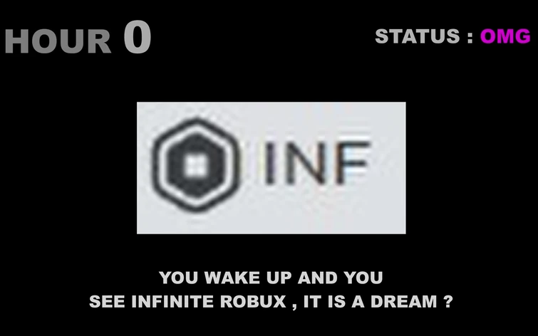 If you get infinite Robux in Roblox (Timeline) | Fandom
