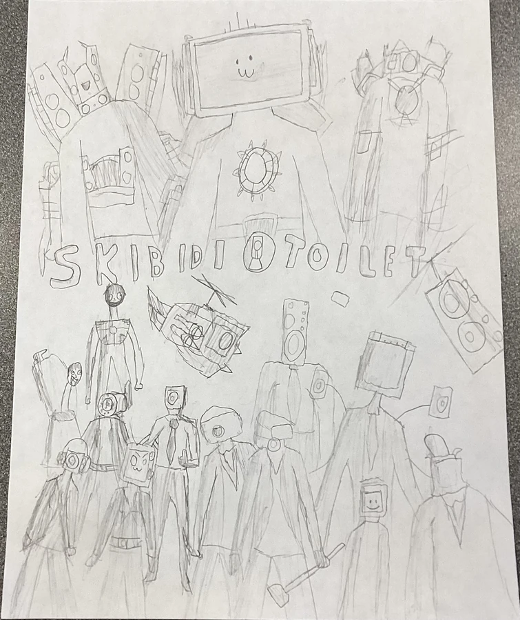 Skibidi toilet drawing | Fandom