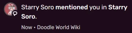 Starry Soro | Fandom