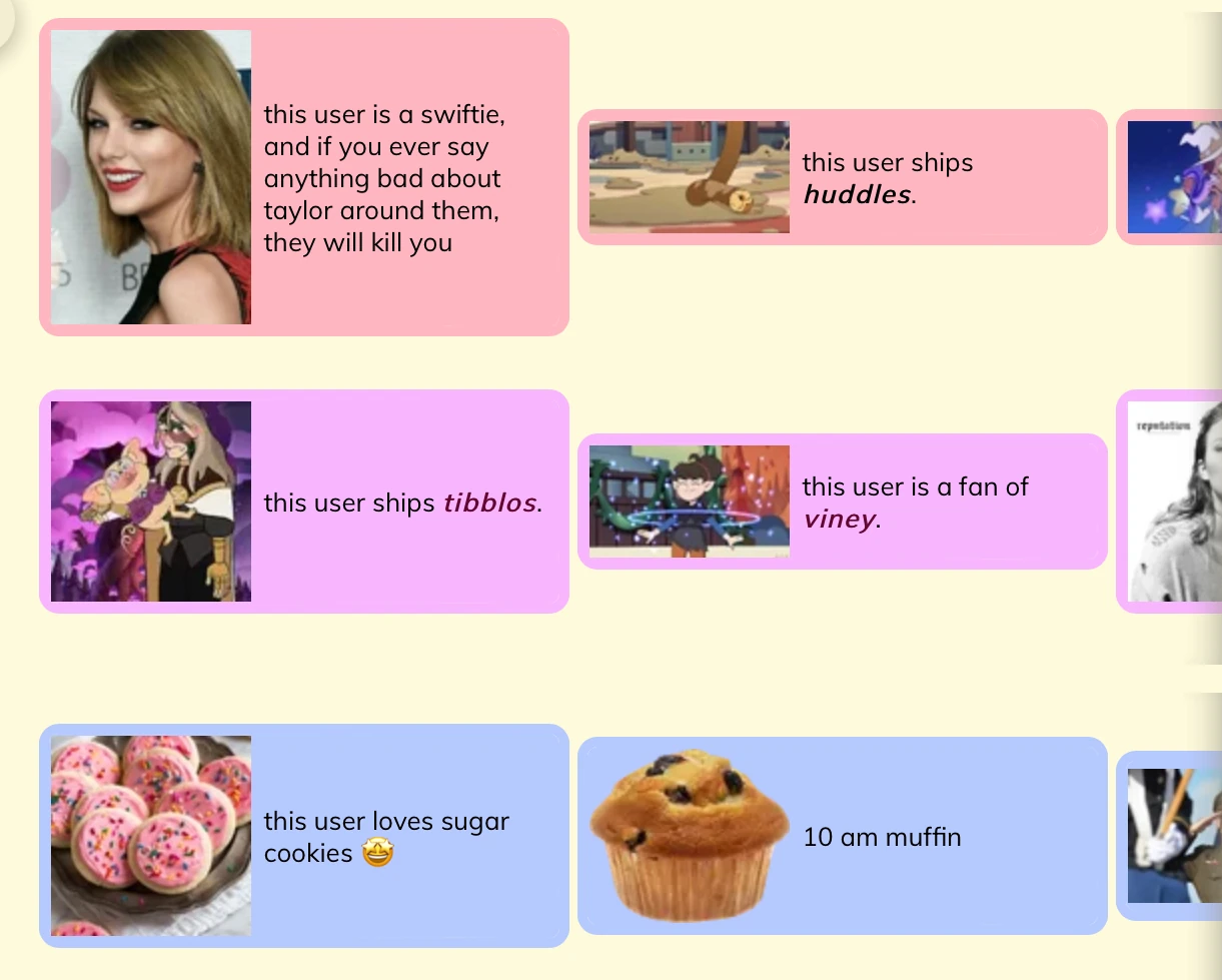 So do the userboxes on my profile look decent now? | Fandom