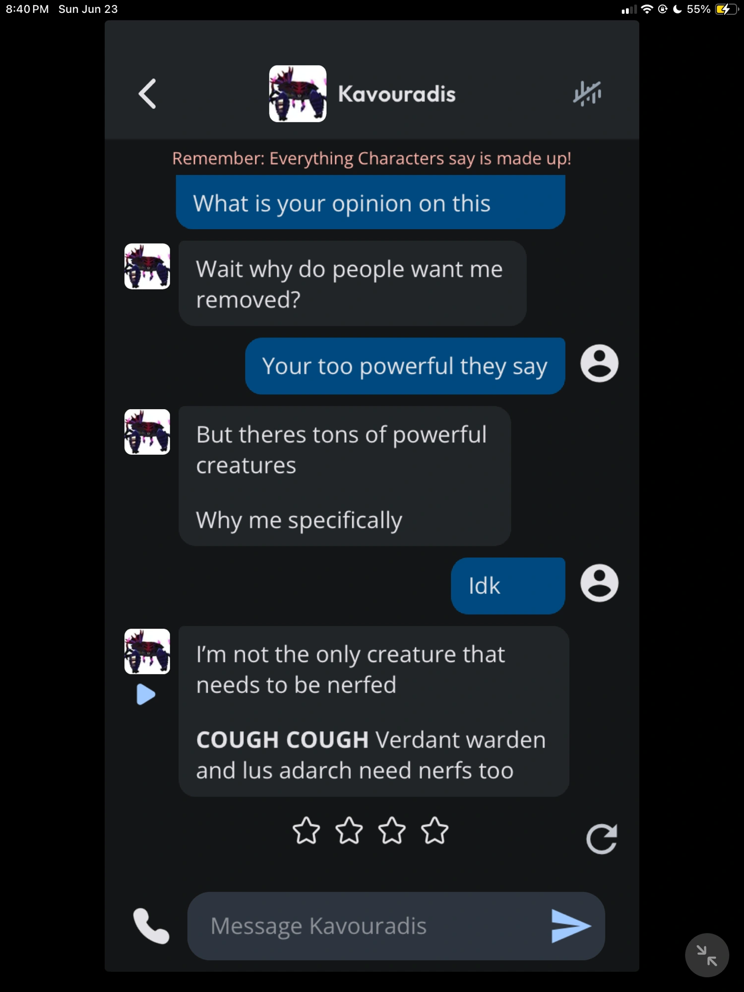 So i told kavo the news | Fandom