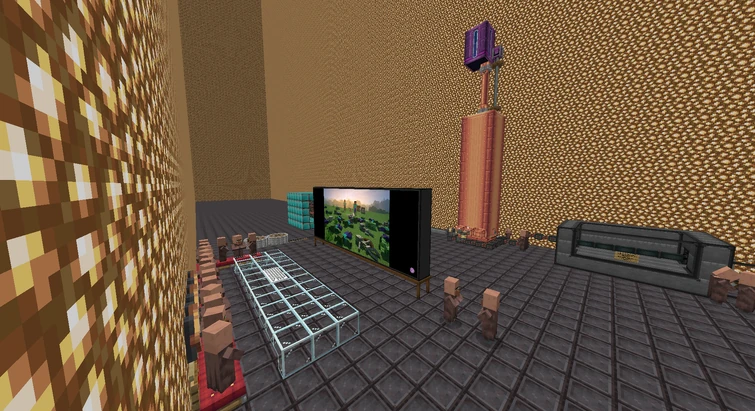 the villagers watched minecraft movie (minecraft post) | Fandom