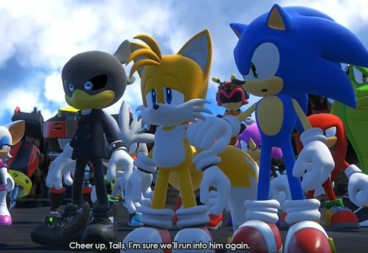 if anyone thinks classic Sonic isn't going to appear in modern games ...