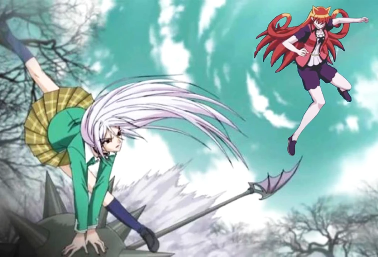 Moka Akashiya (Rosario x Vampire) VS Azazel Ameri (Welcome to Demon ...