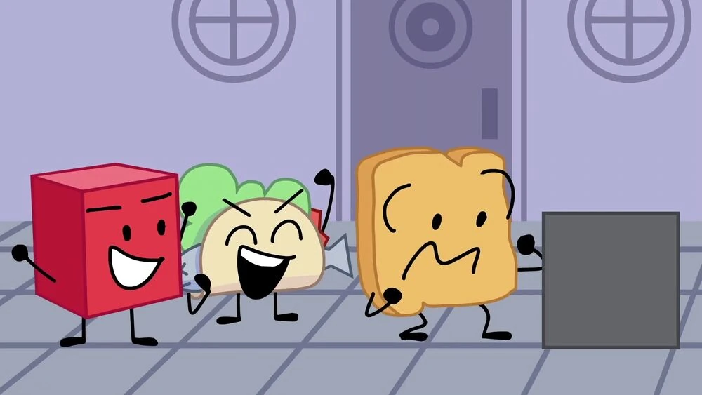 Blocky and Taco are the two extroverted friends that adopted Woody as their introverted friend ...