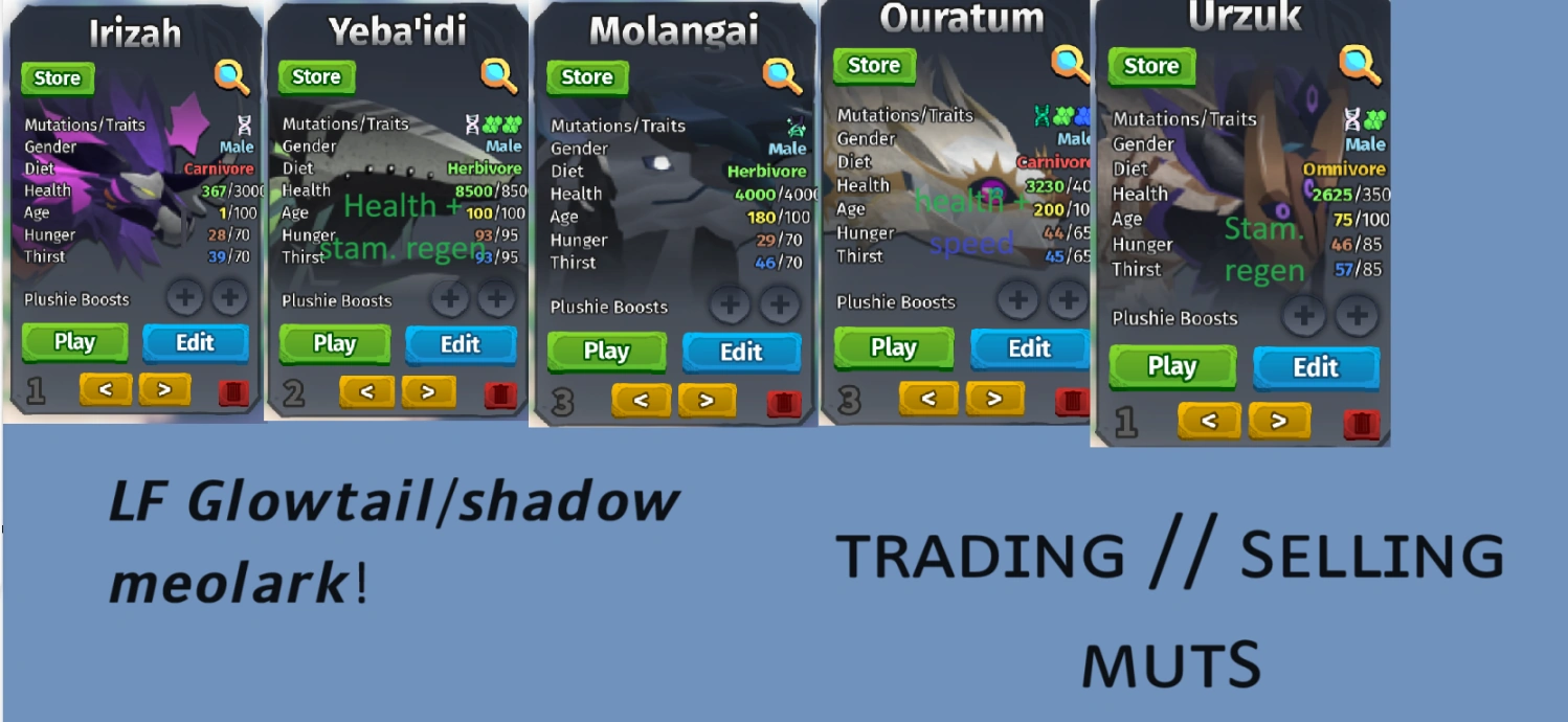 Selling or trading muts | Fandom