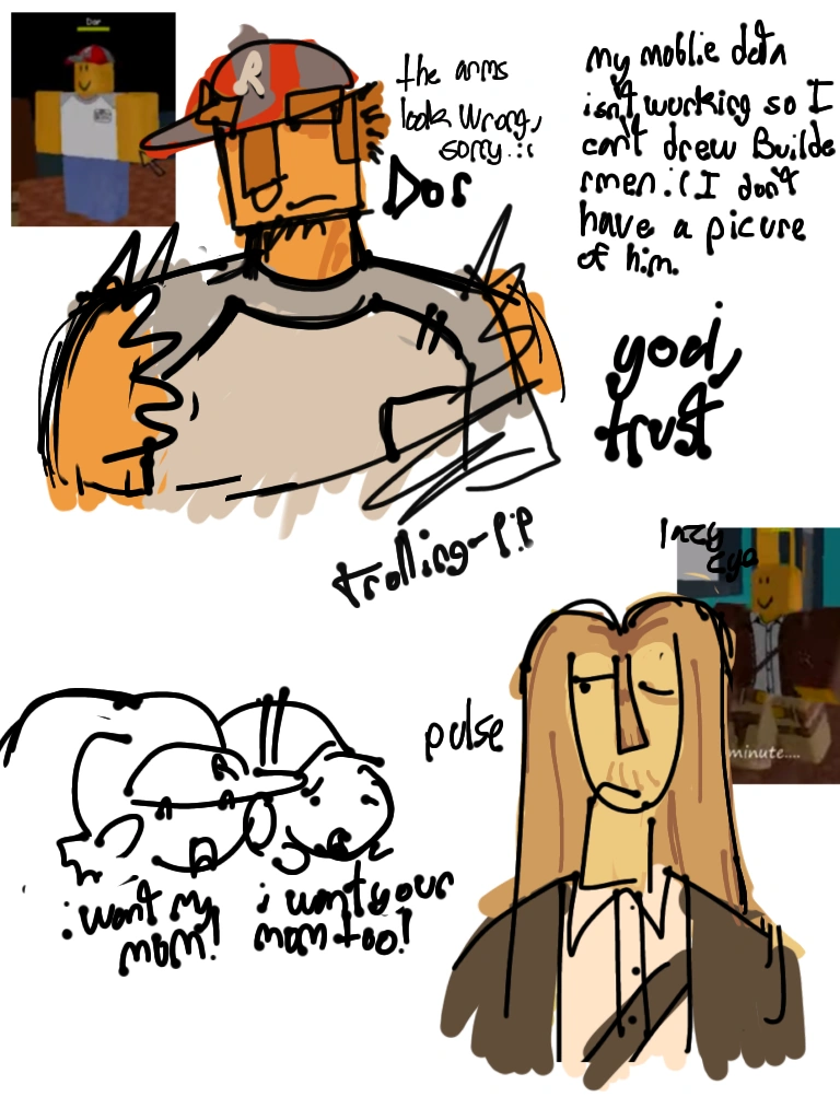 Doodles I did in | Fandom