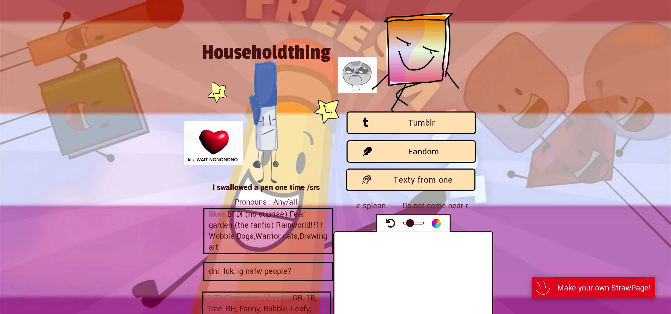 Straw page(s) | Fandom