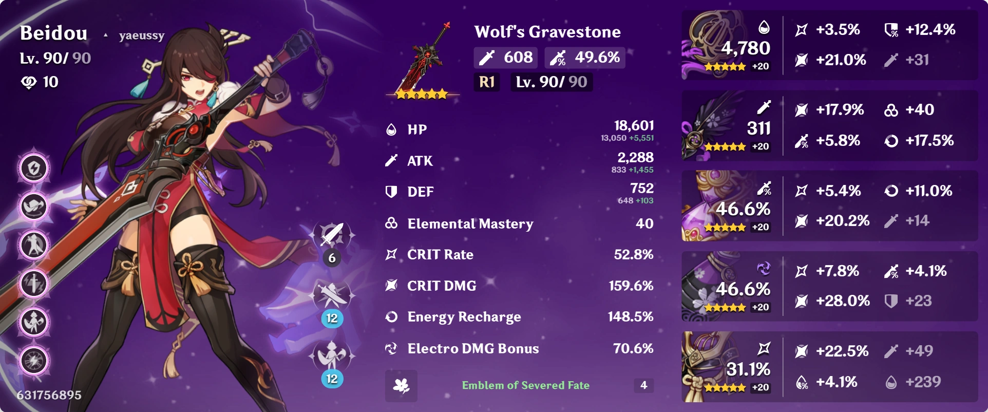 rate my beidou build | Fandom