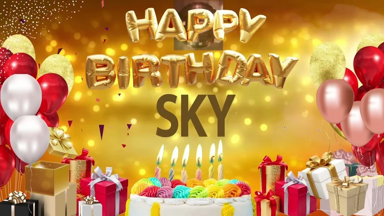 happy birthday sky | Fandom