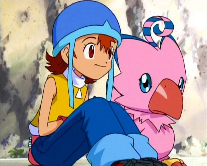 Sora Takenouchi and Biyomon (Digimon) vs... | Fandom