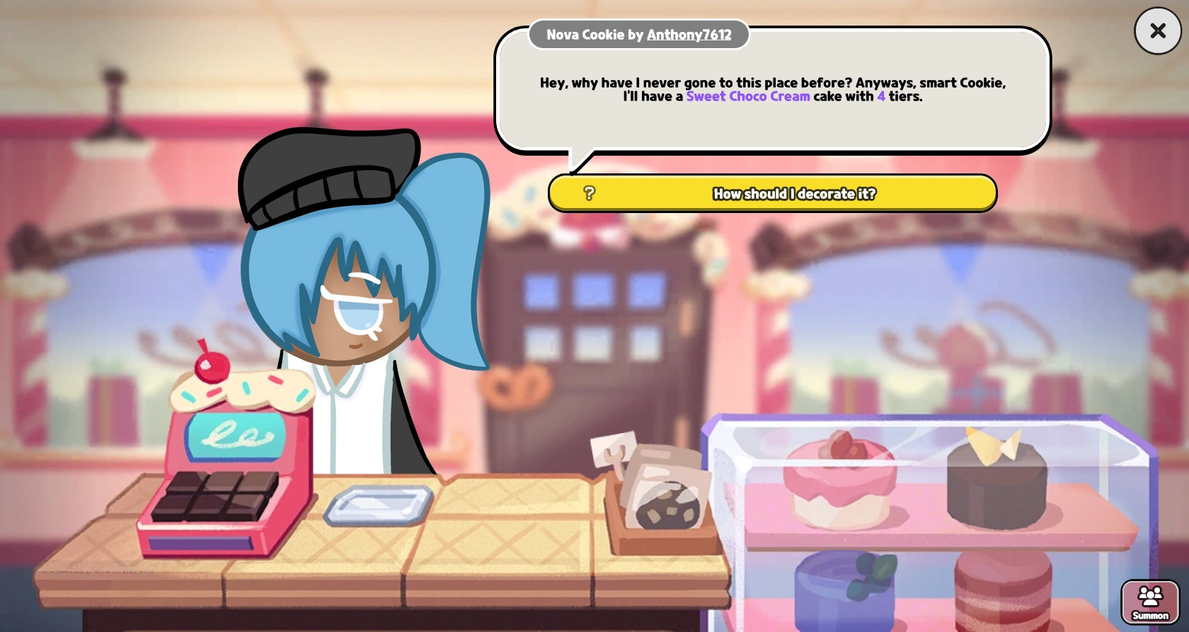 Leaked Screenshots of Nova Cookie in the next Holiday Cake Shop event ...