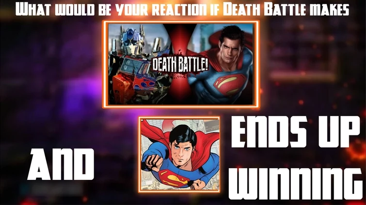 POV: Superman vs Optimus ends Up Happening and Superman ends up Winning ...
