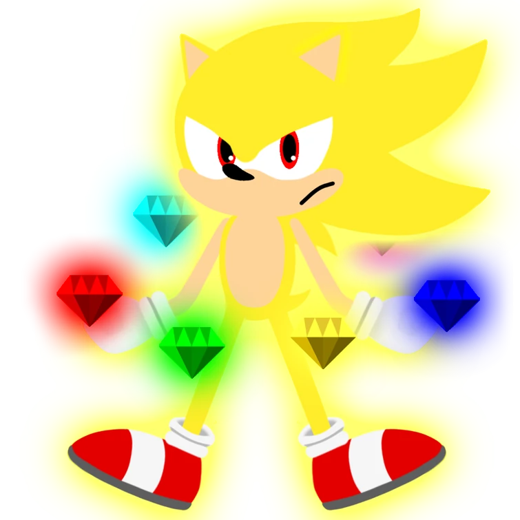 I drew Super Sonic (+ a few variants and Hyper Sonic) | Fandom