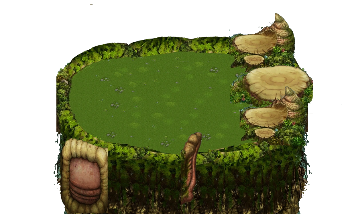 plant island but viewed from the side | Fandom