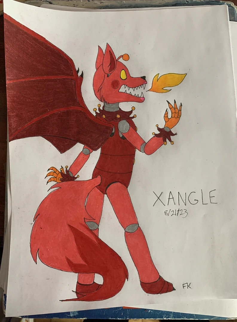 I drew Xangle | Fandom