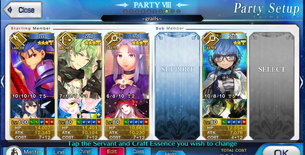 Share your grailed servants | Fandom